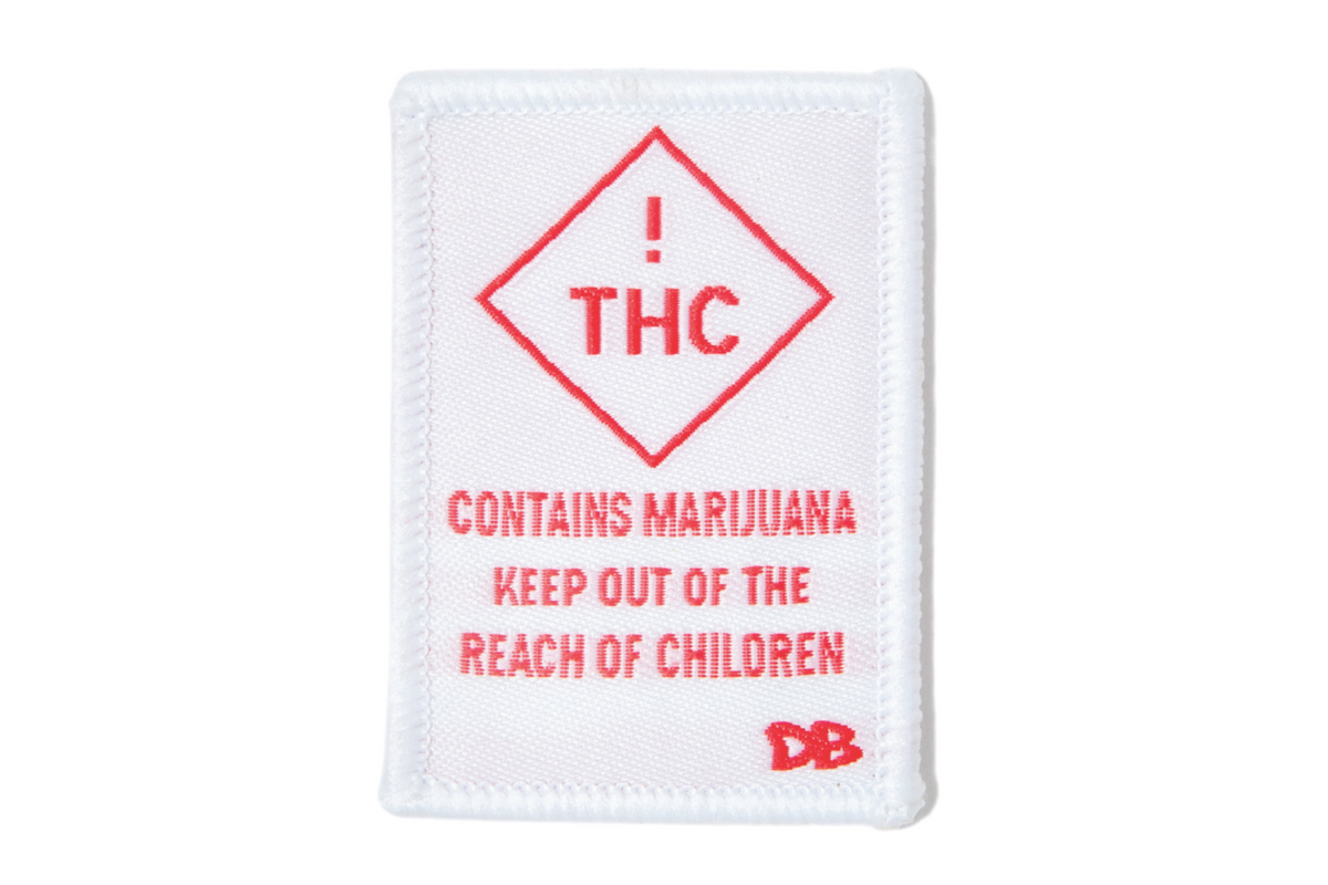 THC Warning Patch – The Journey Pipe®
